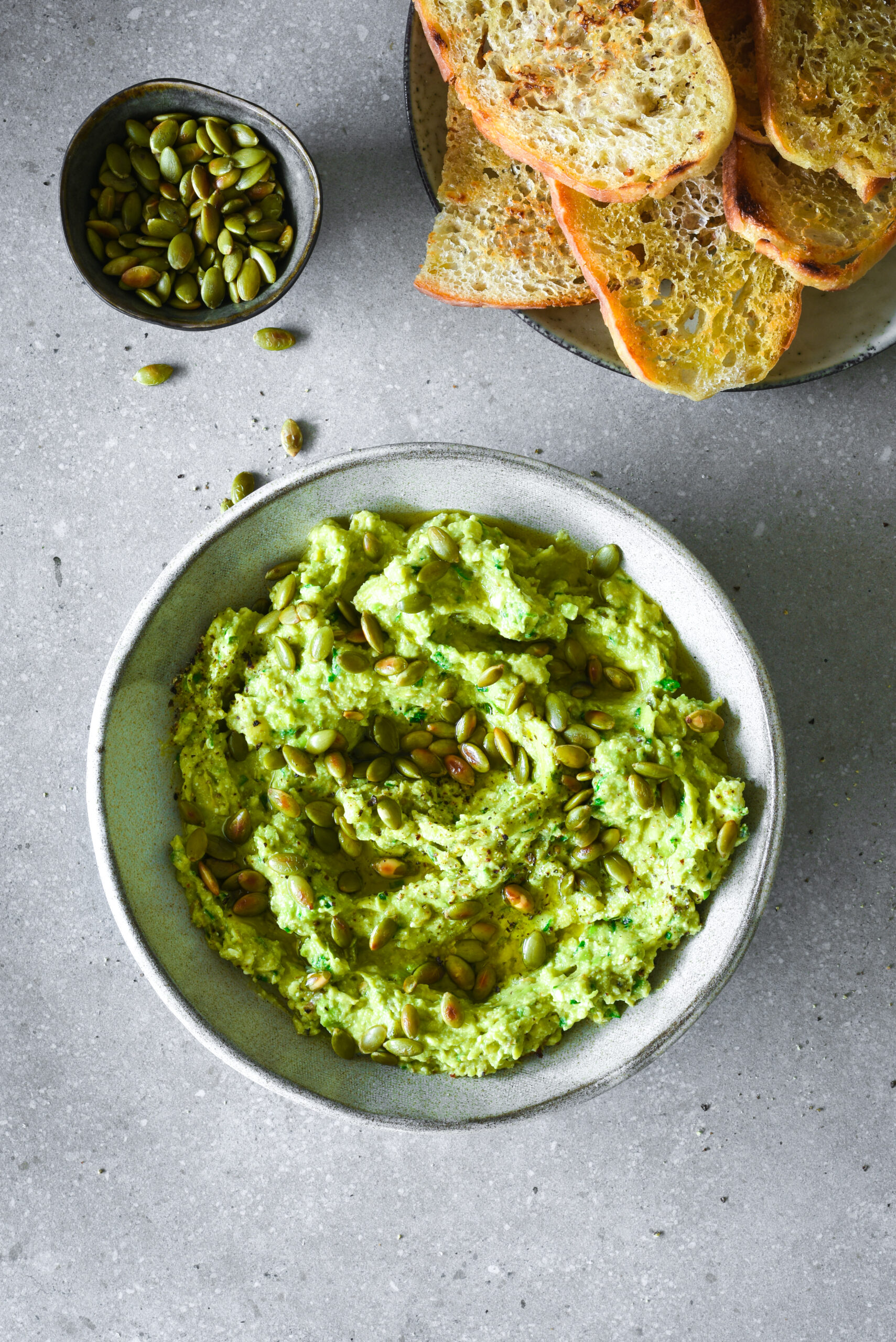 Smashed Avo w Pickled Jalapeños, Feta & Pumpkin Seeds - The Avo Tree