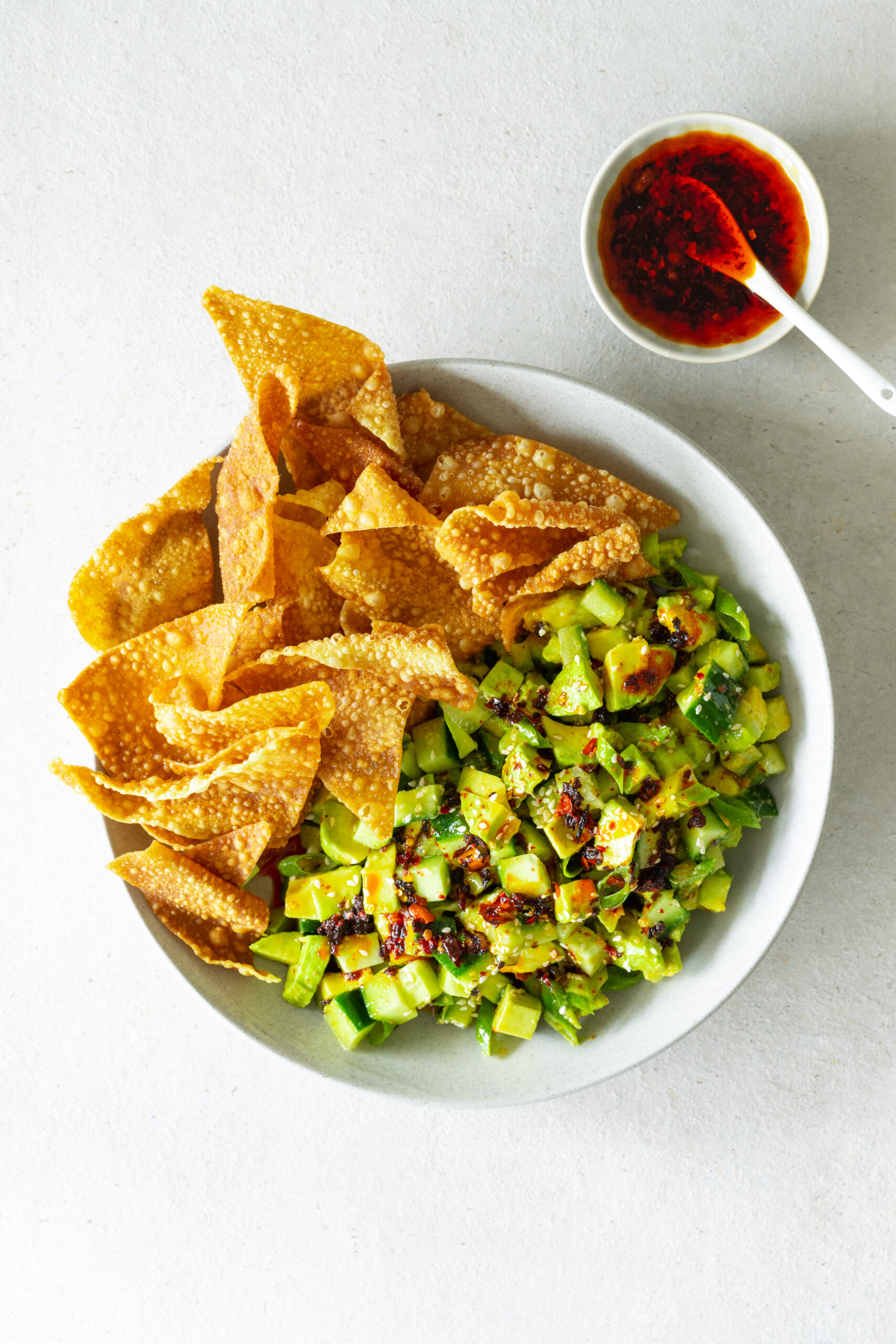 Avocado Cucumber & Sichuan Chilli Oil - The Avo Tree