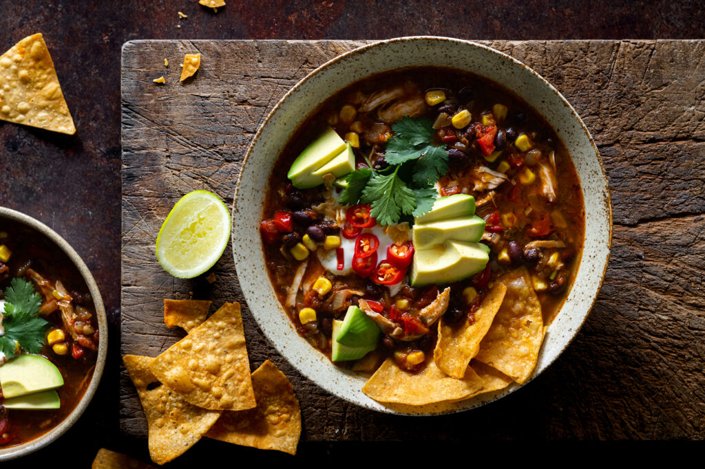 Mexican Style Spicy Chicken Soup - The Avo Tree